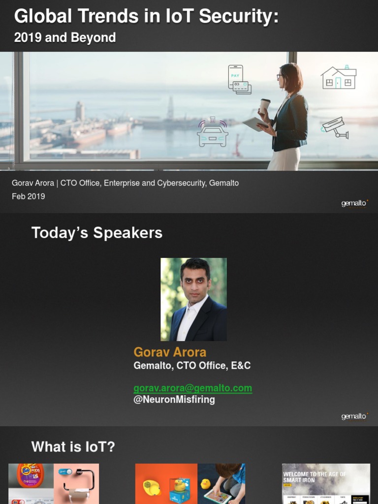 IoT Security Trends and Challenges 2019 | PDF | Computer Security | Security