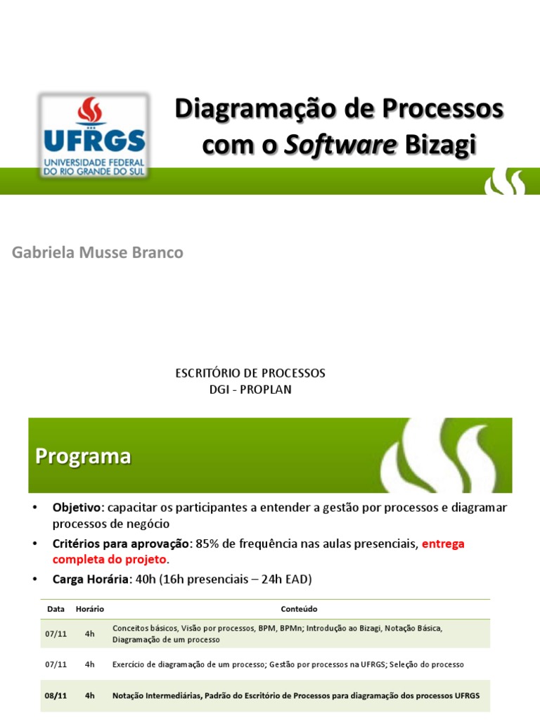 Diagramação de Processos com Bizagi | PDF | Sistema de informação ...