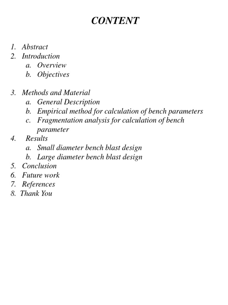 Blast Design Parameters in Surface Mining | PDF | Mining | Coal Mining