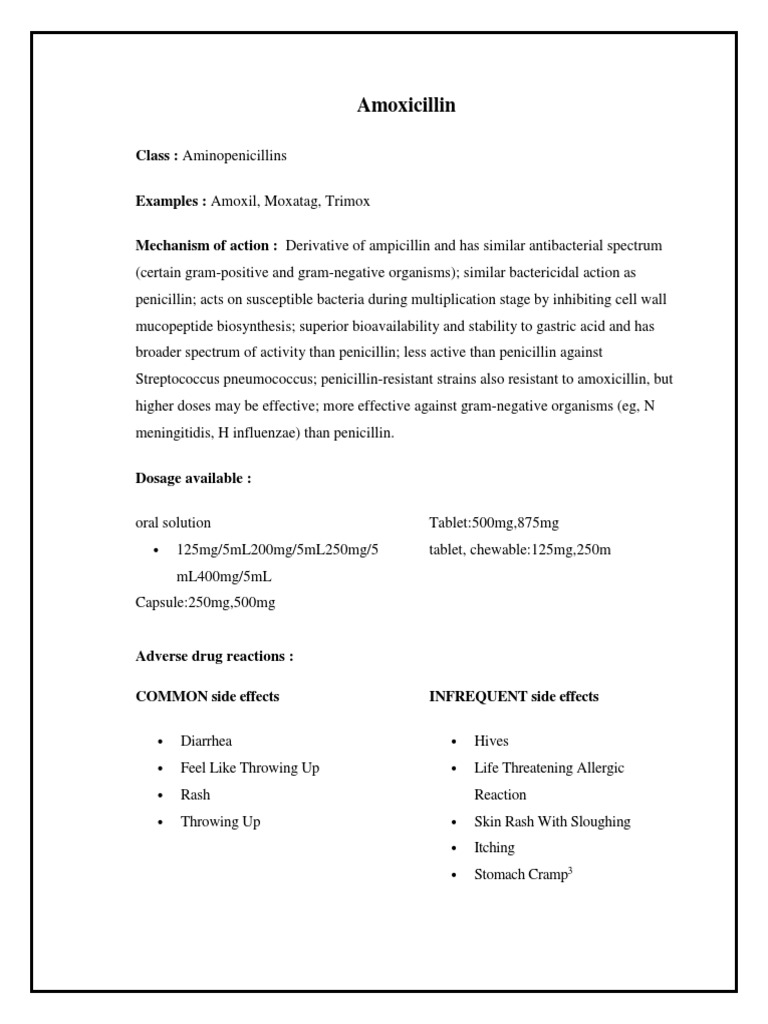 An In-Depth Review of the Mechanism of Action, Dosage Forms, Adverse ...