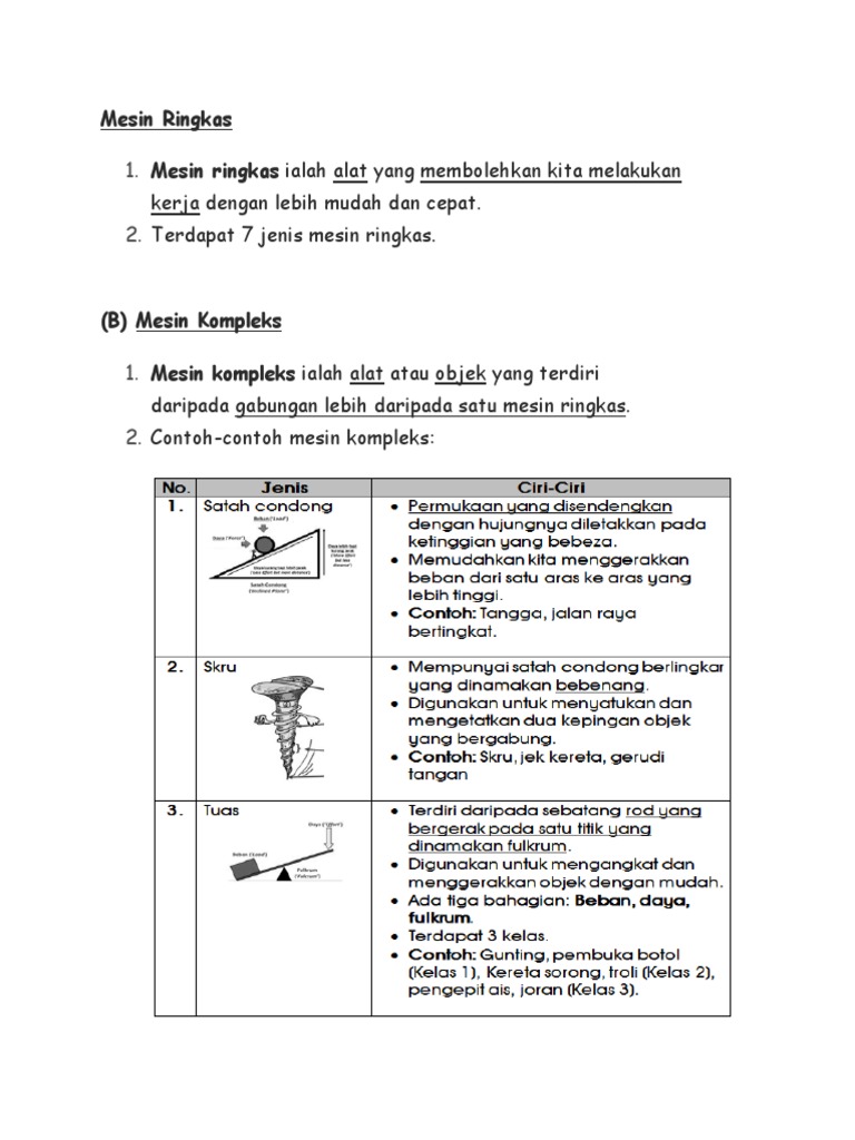 12 Mesin Ringkas | PDF