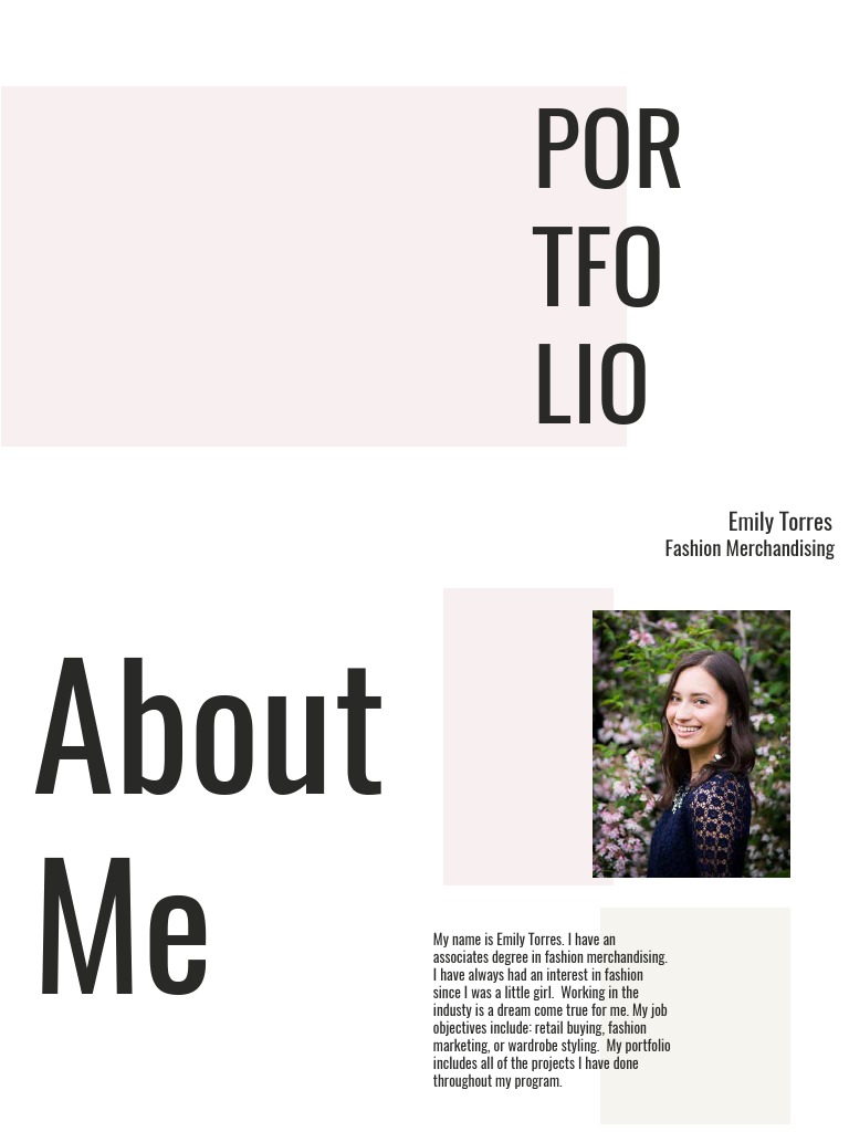 Portfoliofinal | PDF | Fashion | Advertising