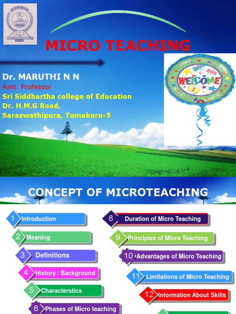 Micro Teaching | PDF | Lesson Plan | Education Theory