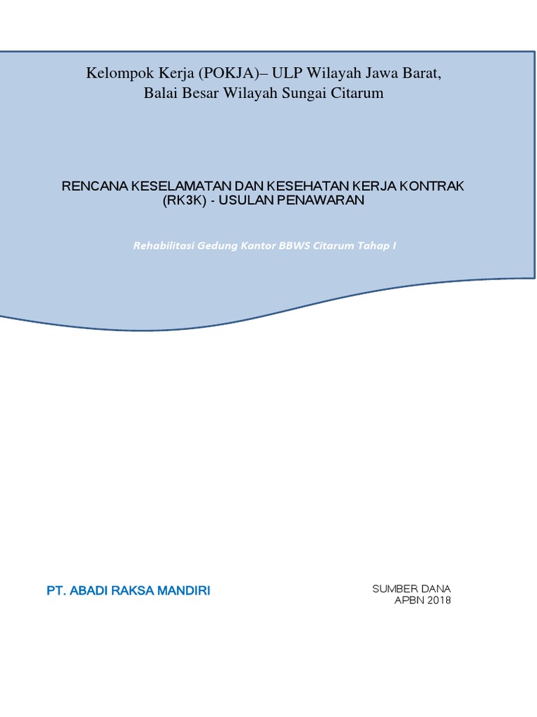 RK3K RK3 Gedung | PDF