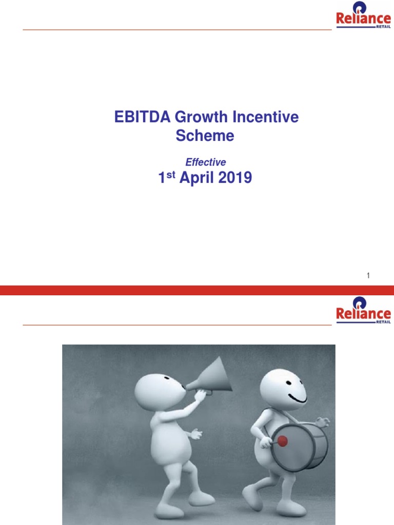 EBITDA Growth Incentive Scheme 1 April 2019: Effective | PDF ...