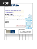 Underground Water Tank Design (Aci 318-08 & 350-01) | PDF | Concrete ...