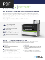 Product Abbott Alinity I Immunology Analyzer | PDF