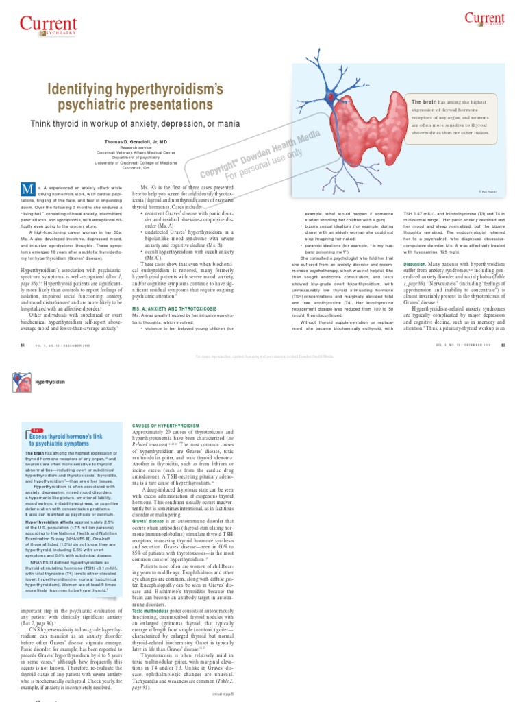 Berliner Platz2 Gl2 | PDF | Hyperthyroidism | Thyroid Stimulating Hormone