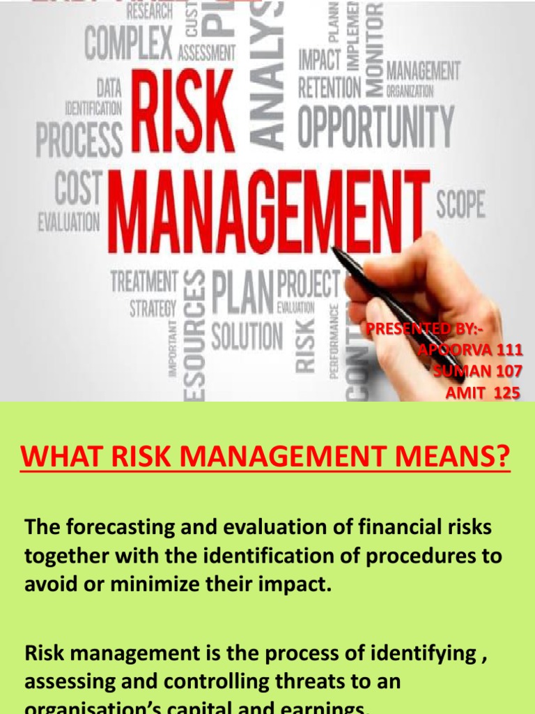Risk Management Process | PDF | Risk Management | Insurance