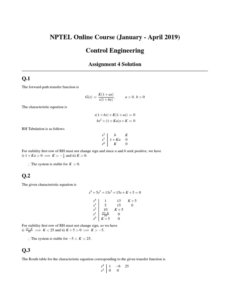 Nptel Jan2019 A4 Sol | PDF | Analysis | Algorithms