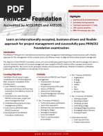PRINCE2® Foundation (Study Notes) | PDF | Risk Management | Risk