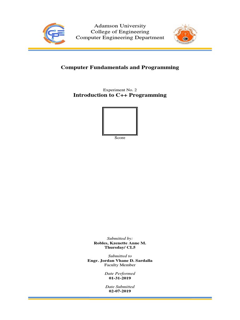 Introduction To C++ | PDF | C++ | C (Programming Language)