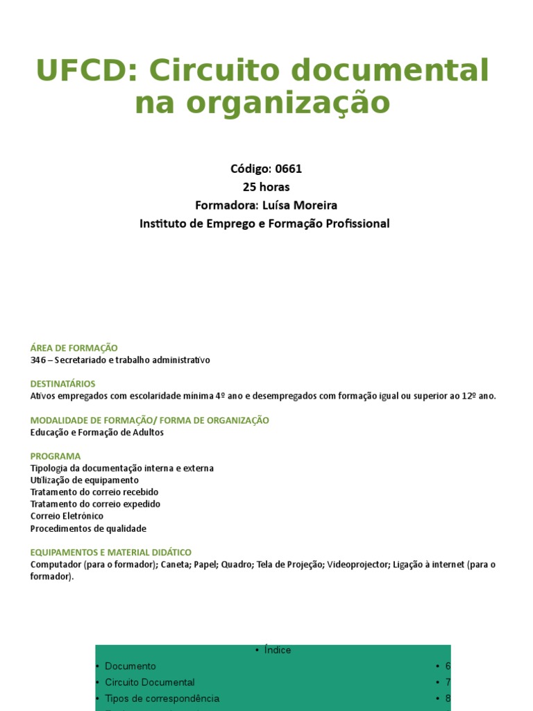 0661 Circuito Documental Organizacional | Orçamento | Negócios