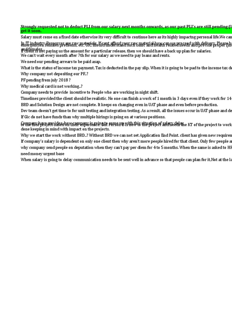 Townhall Questions | Download Free PDF | Payments | Taxes