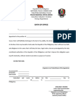 Oath of Office CS Form No. 32 Revised 2025 | PDF