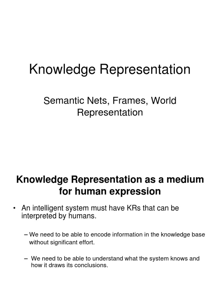 Frames | PDF | Knowledge Representation And Reasoning | Inheritance (Object Oriented Programming)