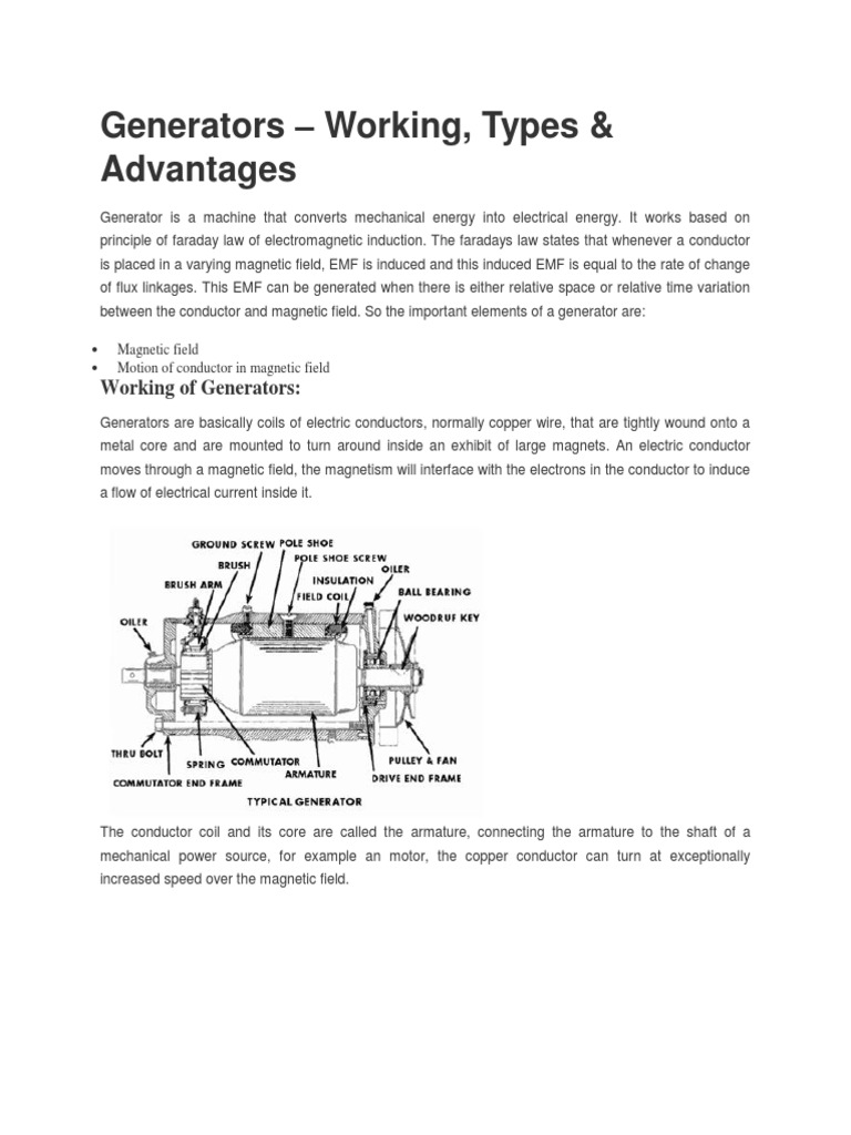 Understanding How Generators Work: The Fundamental Principles of ...