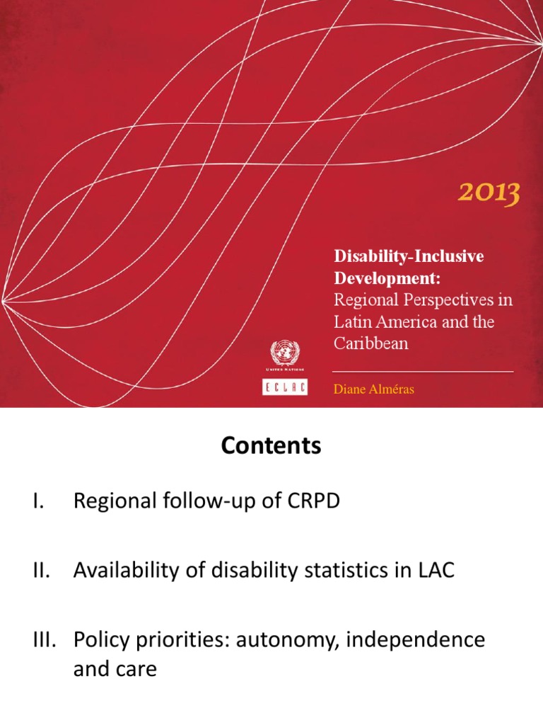 Disability-Inclusive Development:: Regional Perspectives in Latin ...