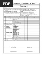 Form Checklist Kotak p3k | PDF