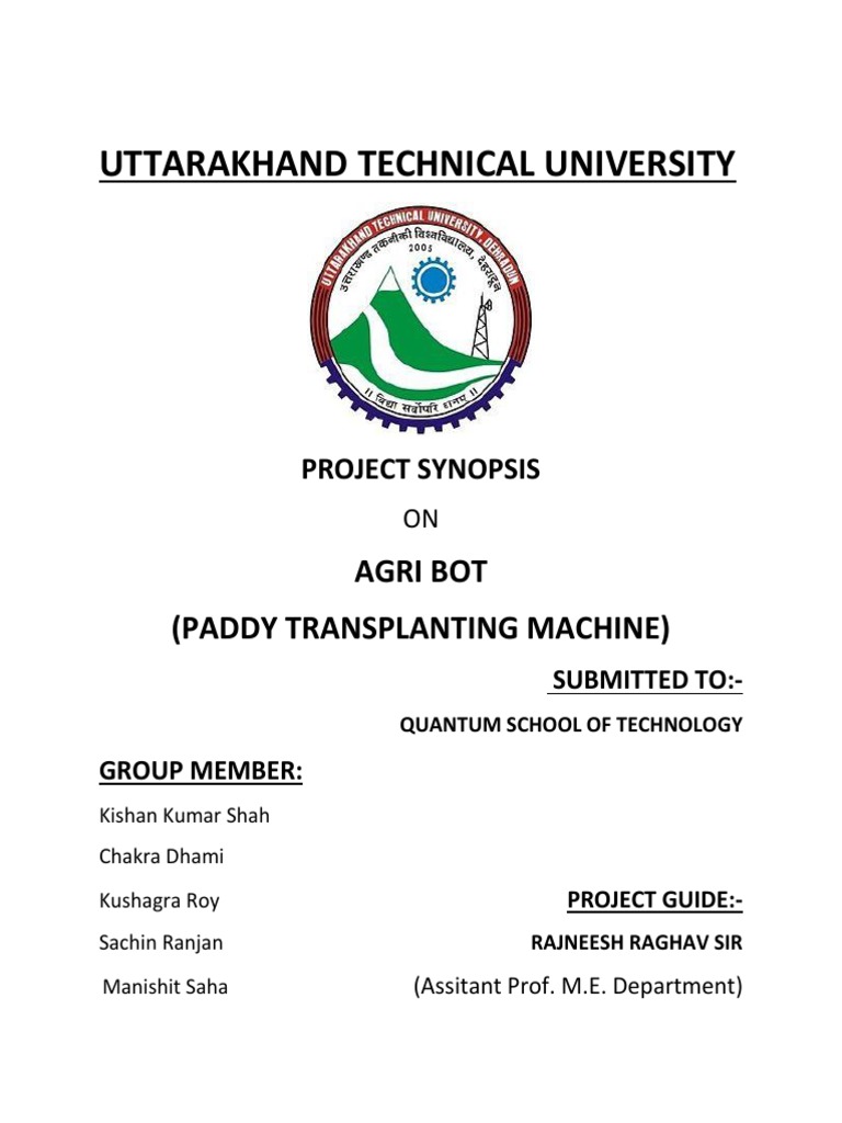 Paddy Transplanting Machine Design | PDF | Rice | Plant Nursery