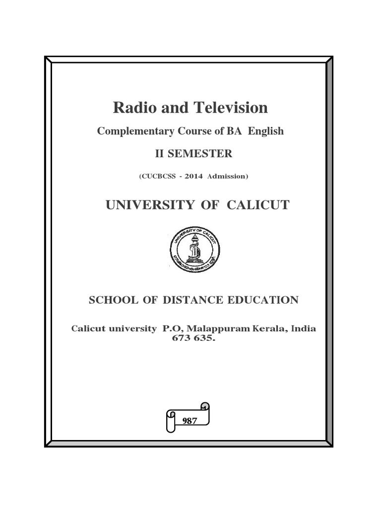 Radio & Television - 25april2015 | PDF | Frequency Modulation | Mass Media