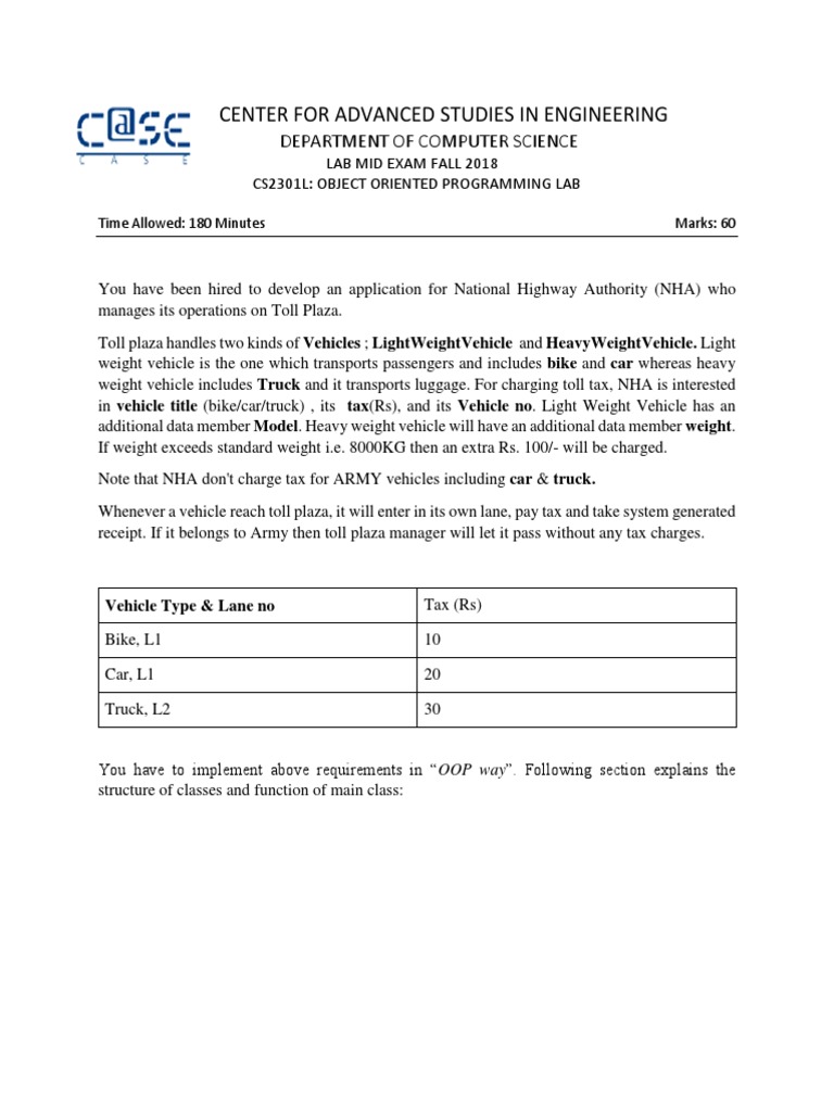 Lab Mid Sec B Pdf Class Computer Programming Method Computer Programming