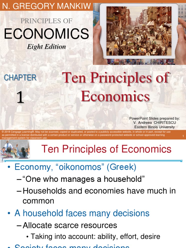 Chapter 1 Ten Principles of Economics | PDF | Market Economy | Economics