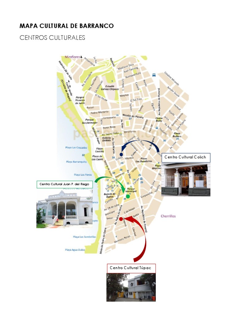 Mapa Cultural de Barranco | PDF