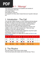 Djembe Patterns For Beginners - Matt Hains | PDF