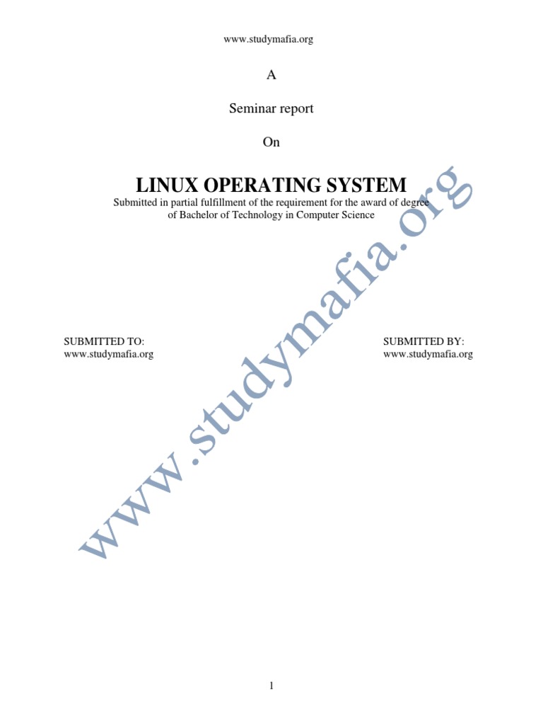 CSE Linux Operatig System Report | PDF | Scheduling (Computing) | Thread (Computing)