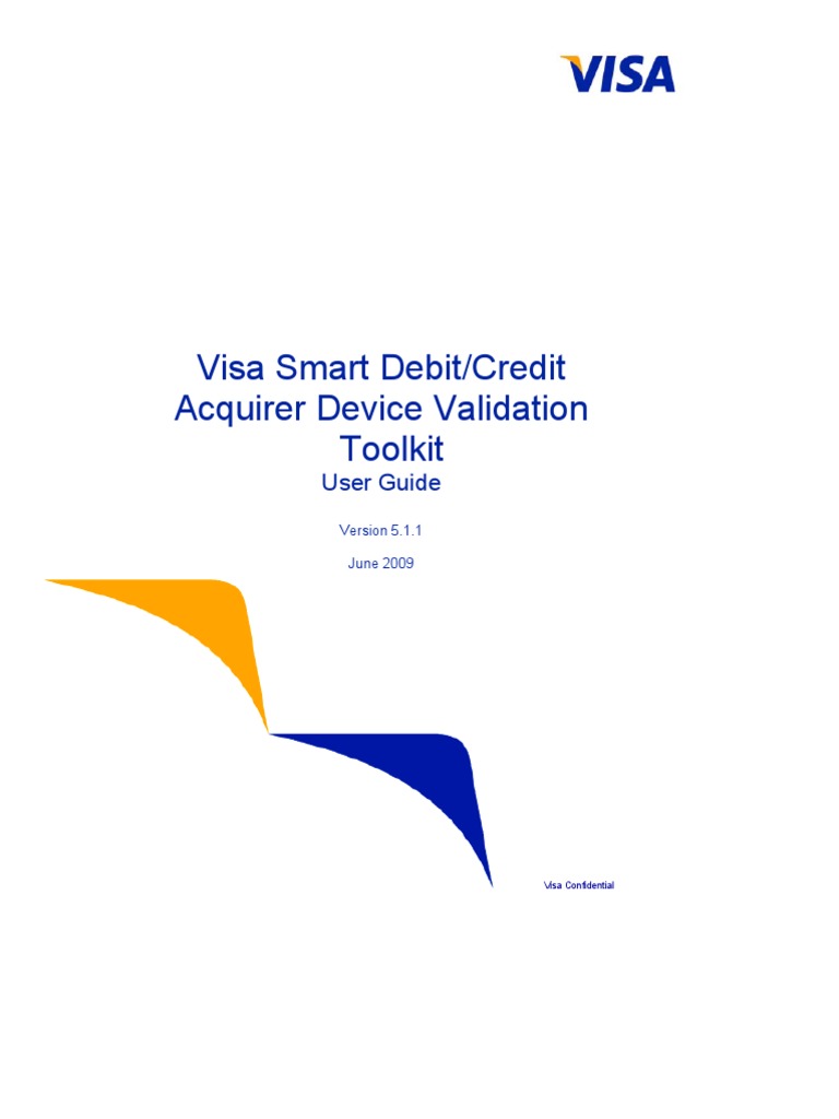 Visa Smart Debit Credit Acquirer Device Validation Toolkit | PDF | Emv ...
