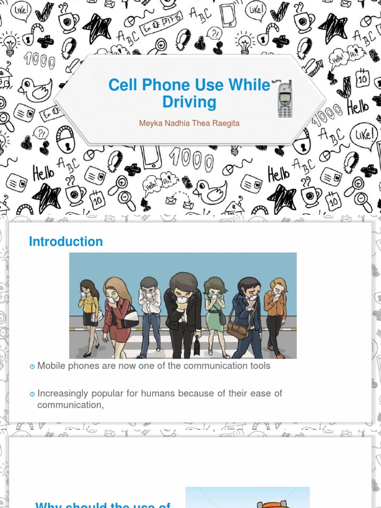 The Dangers of Distracted Driving: A Compelling Case for Banning Cell ...