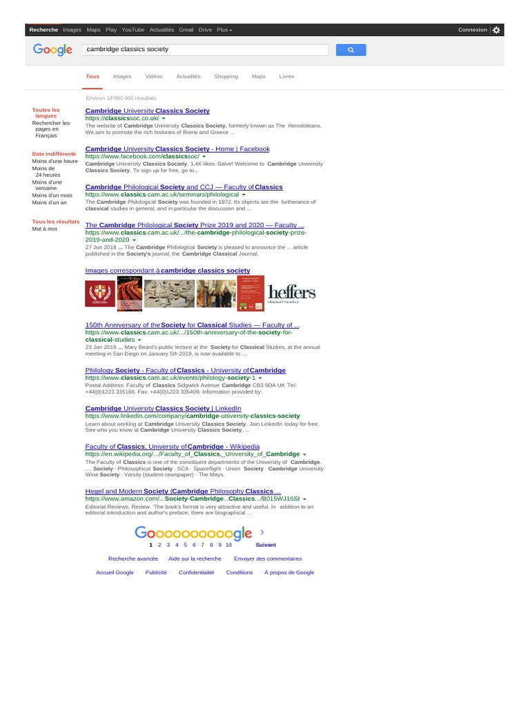 Cambridge Classics Society | PDF | Classics