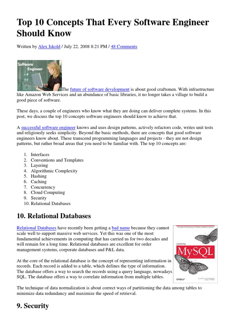 Lakos Large Scale C++ | PDF | Cache (Computing) | Databases