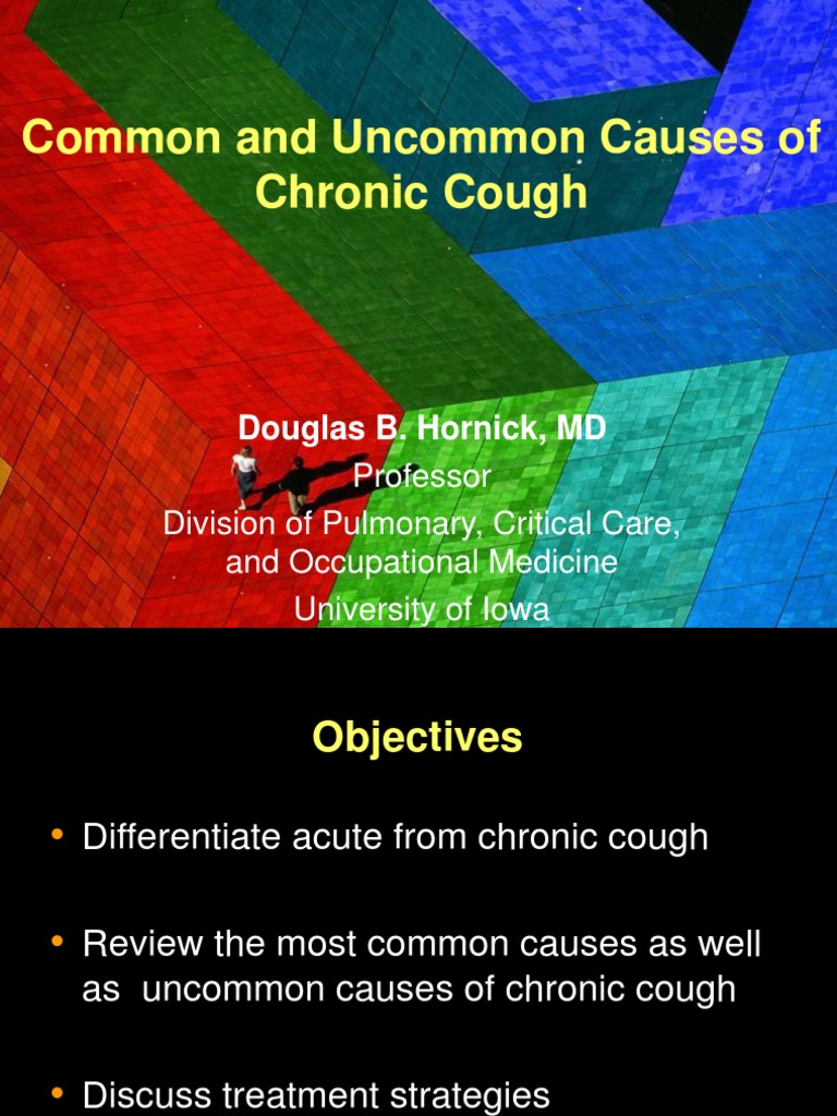 Common and Uncommon Causes of Chronic Cough | PDF | Cough | Asthma