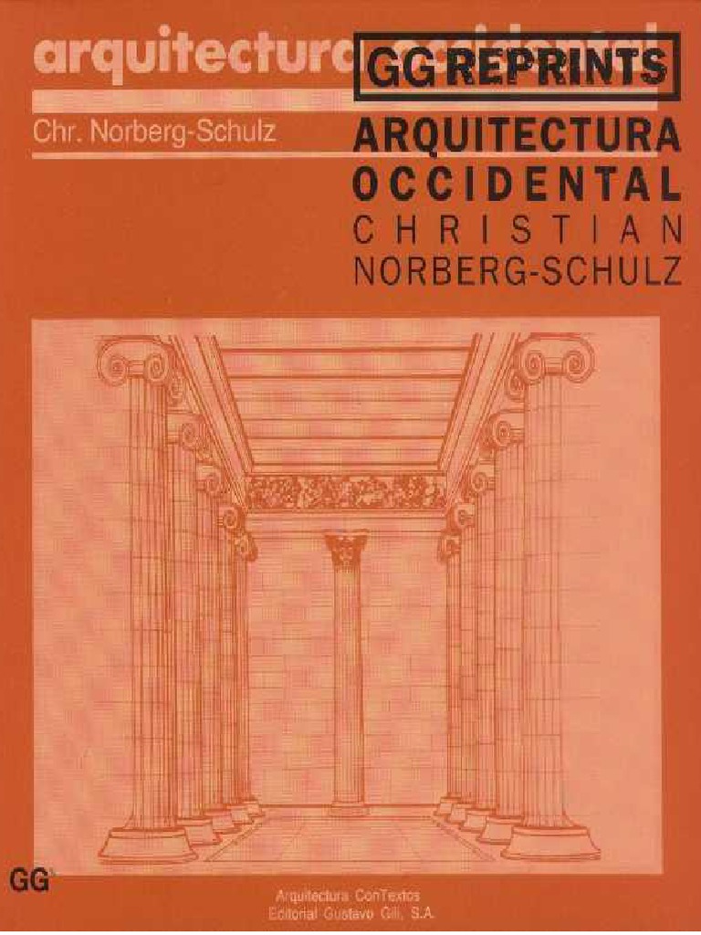 Arquitectura Occidental - Christian Norberg-Schulz PDF | PDF