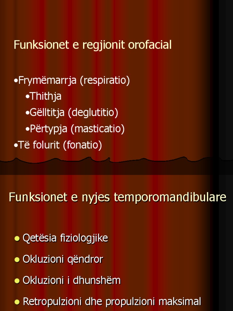 Ligjerata Funksionet e Regjionit Oral | PDF