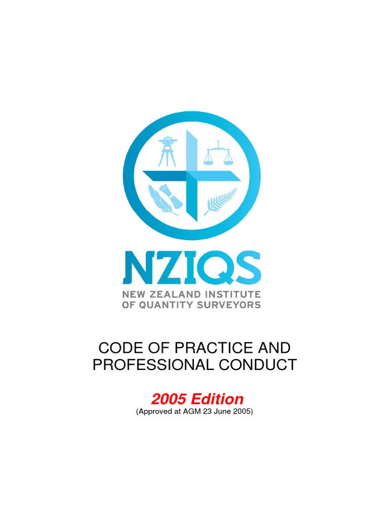 NZIQS Code of Practice and Conduct | PDF | Conflict Of Interest ...