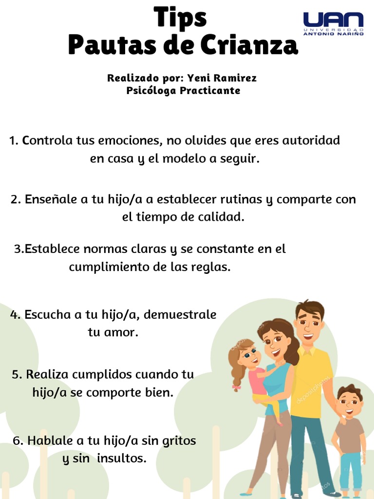 Tips Pautas de Crianza PDF | PDF