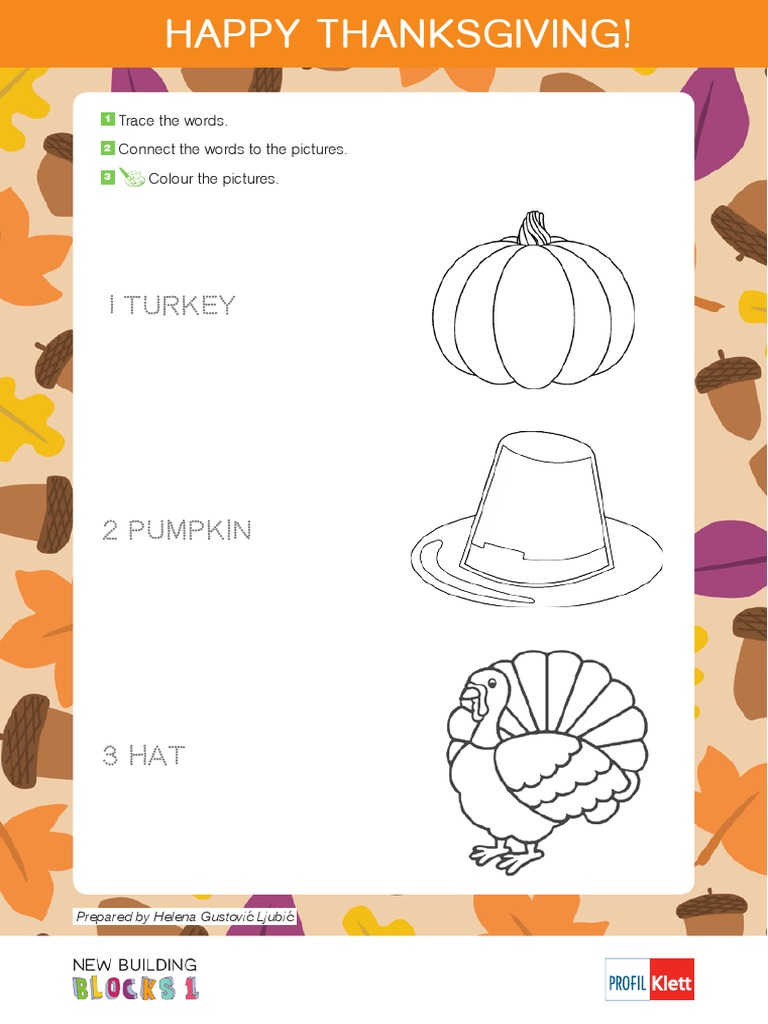 Thanksgiving Activity Worksheet | PDF