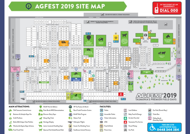 Agfest 2019 Site Map | PDF