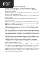 How Not To Die | PDF | Foods | Vegetables