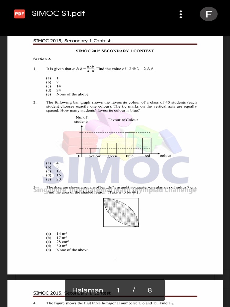 Halaman 1 Dari 8 Halaman 1 Dari 8: SIMOC S1 PDF | PDF