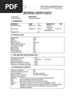 Safety Data Sheet Nitomortar Tc2000 Base: Revision Date: 26/06/2019 Revision: 0 | PDF | Toxicity ...