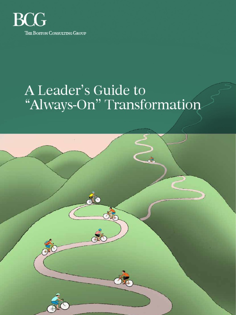 BCG A Leaders Guide Always-On Transformation | PDF | Leadership ...