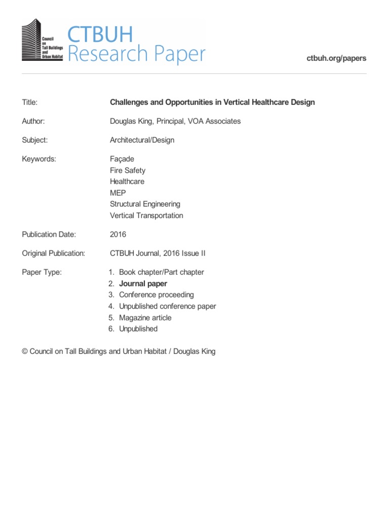Vertical Hospital Planning | PDF | Hospital | Patient