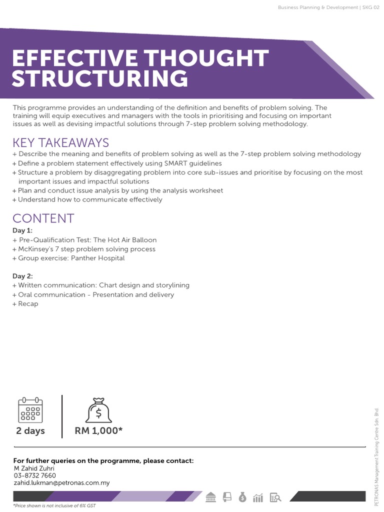 Effective Thought Structure | PDF