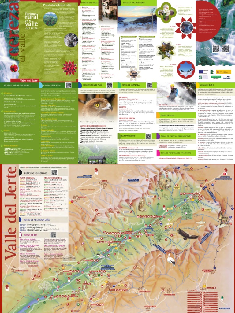 Guia Valle Del Jerte PDF | PDF | Naturaleza