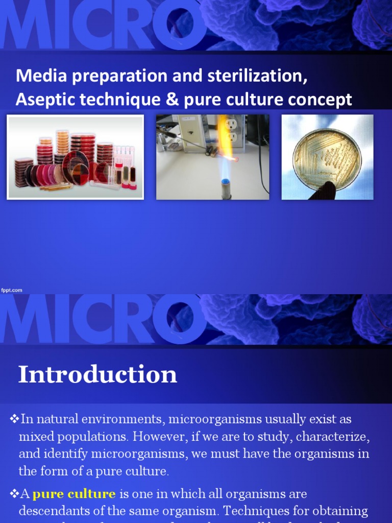 Culture Media Preparation Techniques | PDF | Growth Medium | Agar