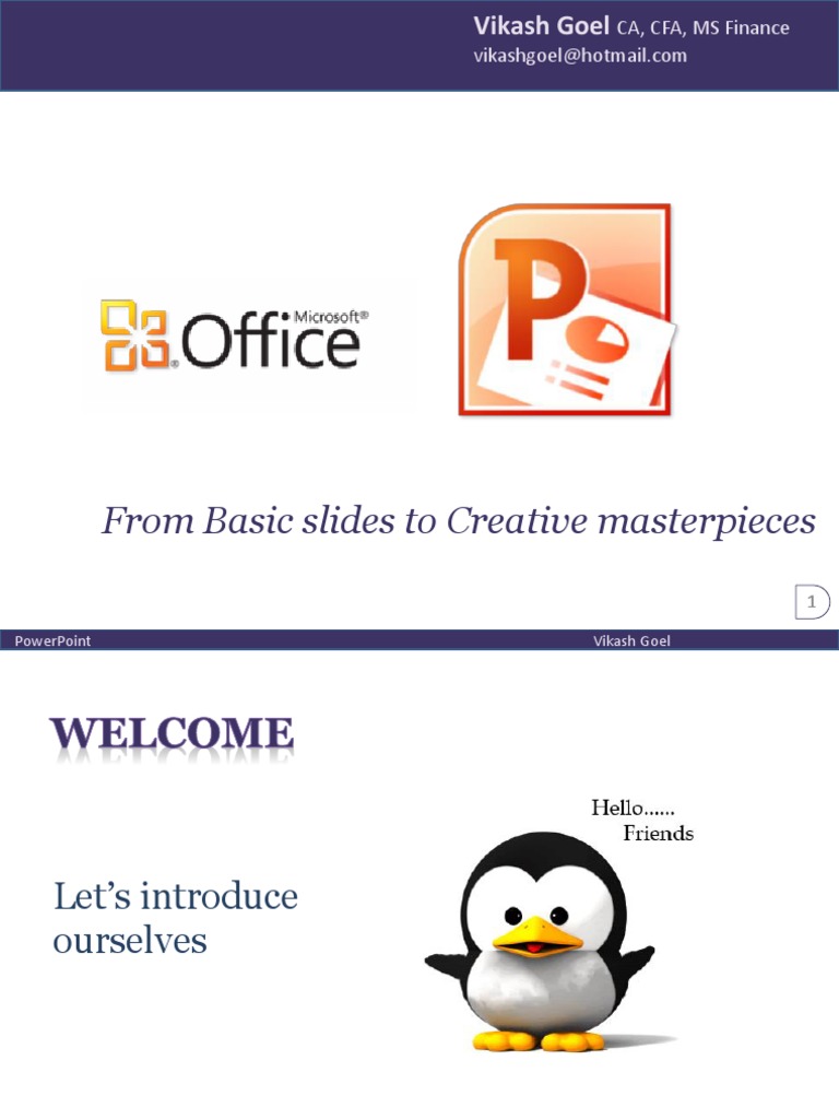 Mastering PowerPoint Presentations | PDF | Microsoft Power Point